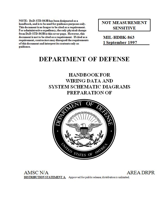 DoD Handbook for Wiring Data and System Schematic Diagrams Preparation | SE Goldmine
